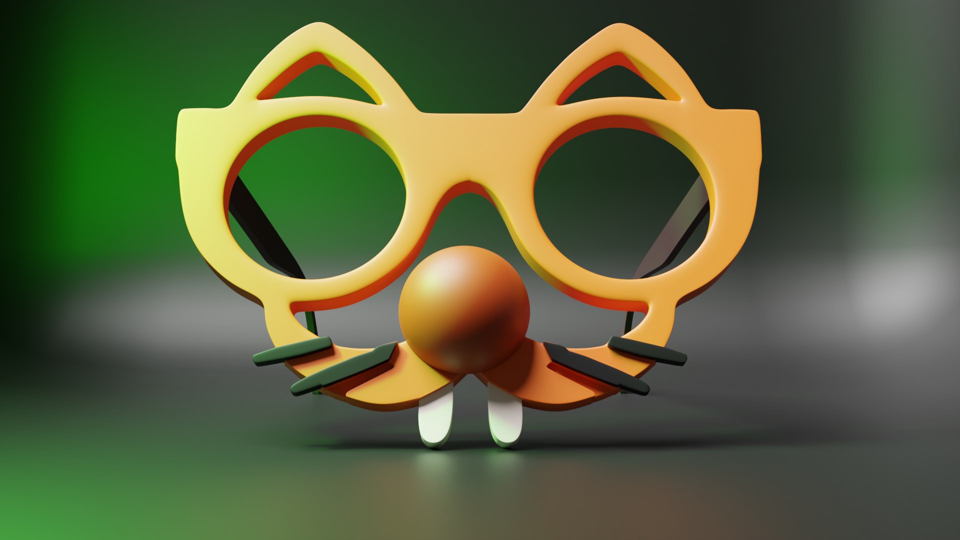 Cat Glass 3D Model - TurboSquid 2181574