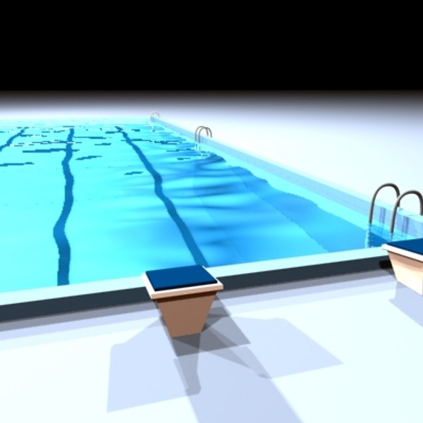 3d swimming pool