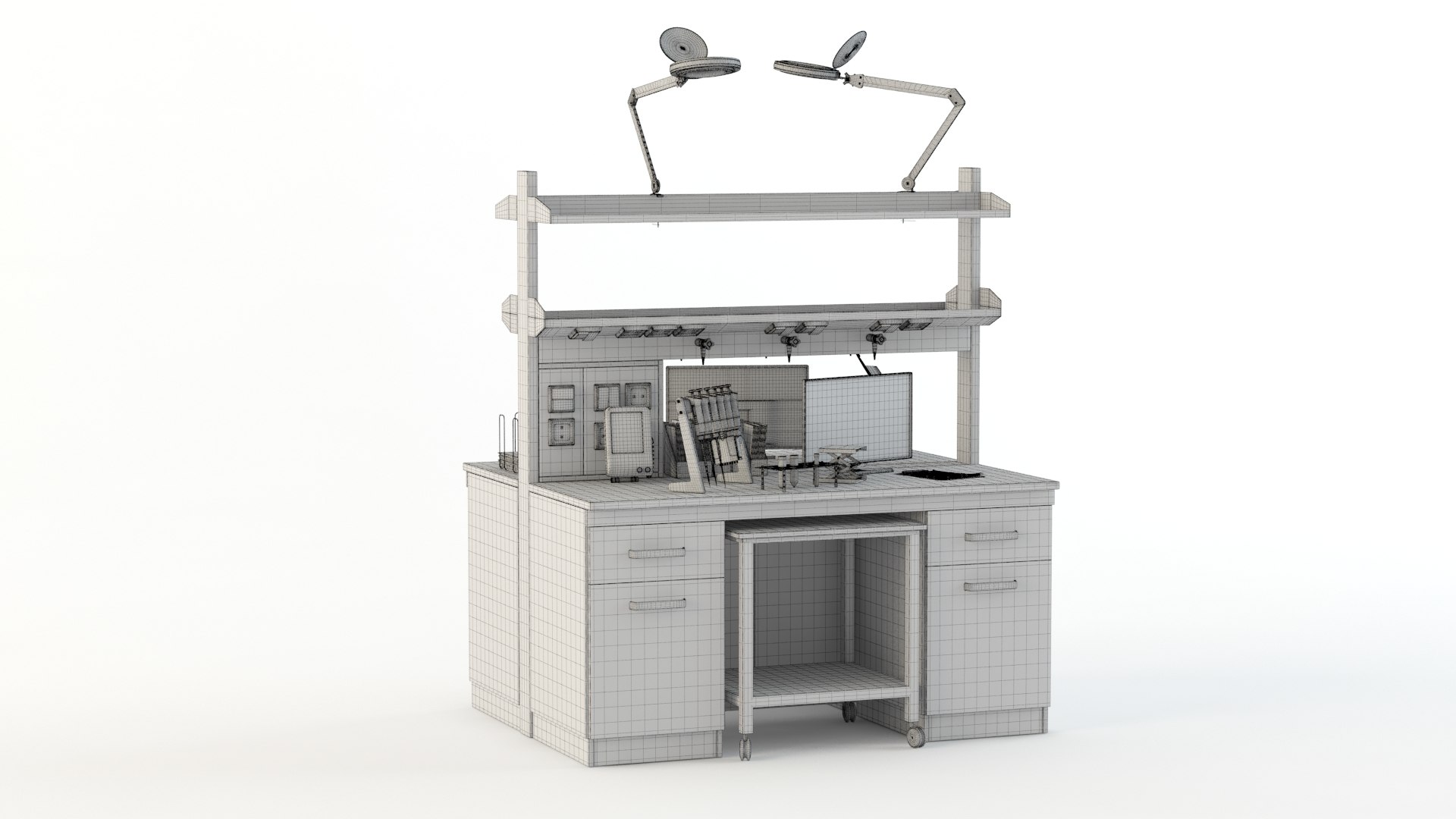 Scientific Laboratory 3D Model - TurboSquid 1502286