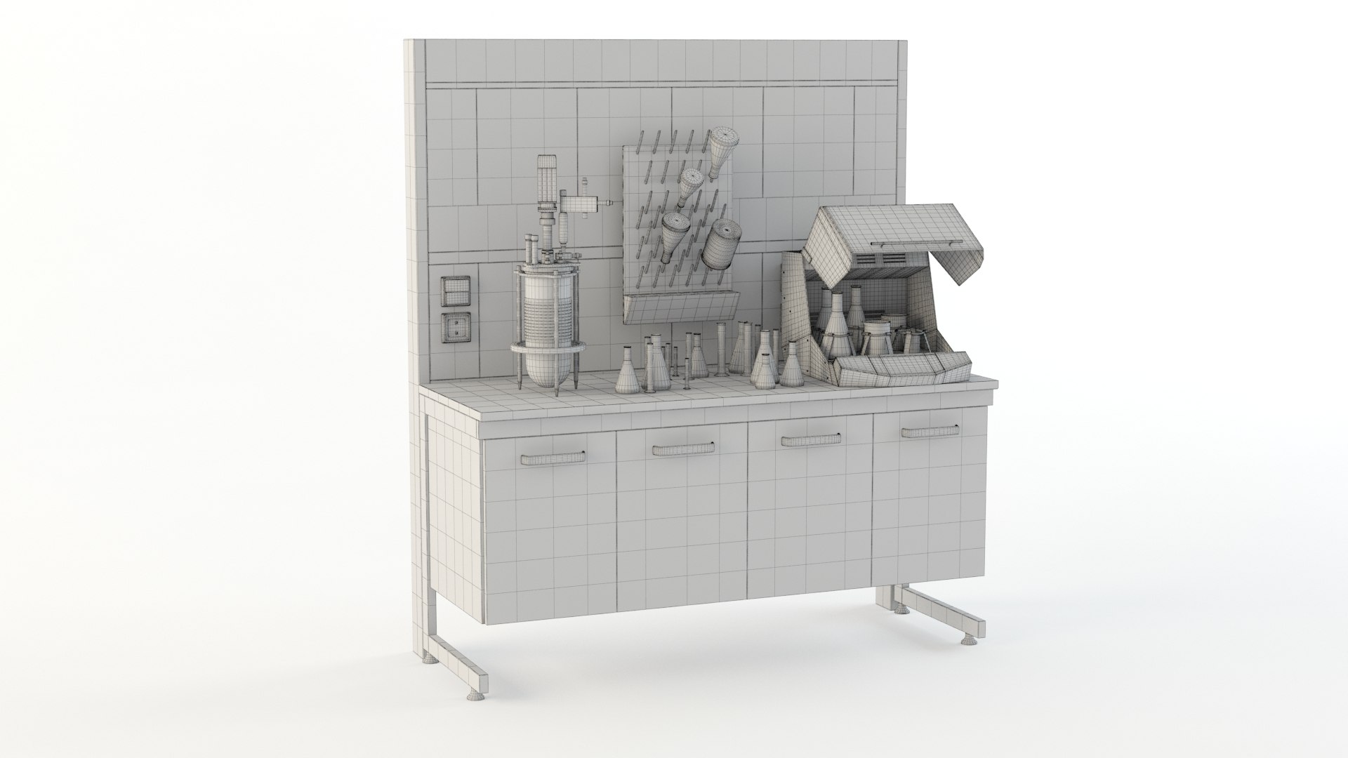 Scientific Laboratory 3D Model - TurboSquid 1502286