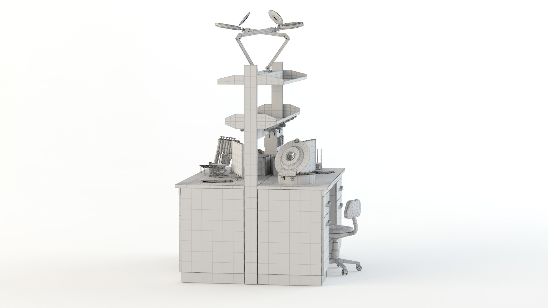 Scientific Laboratory 3D Model - TurboSquid 1502286