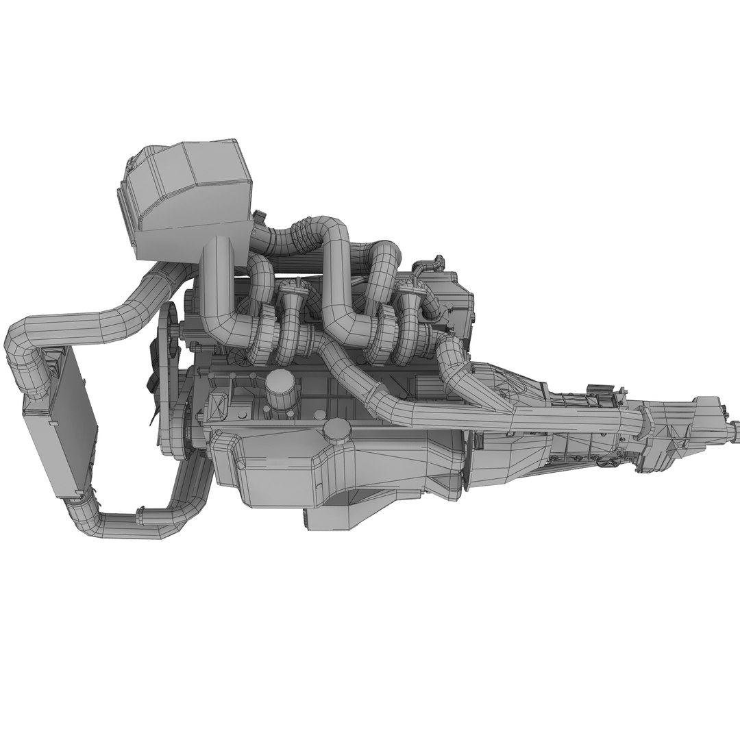 3D Rb26dett Engine 2 Nissan Skyline - TurboSquid 1375246