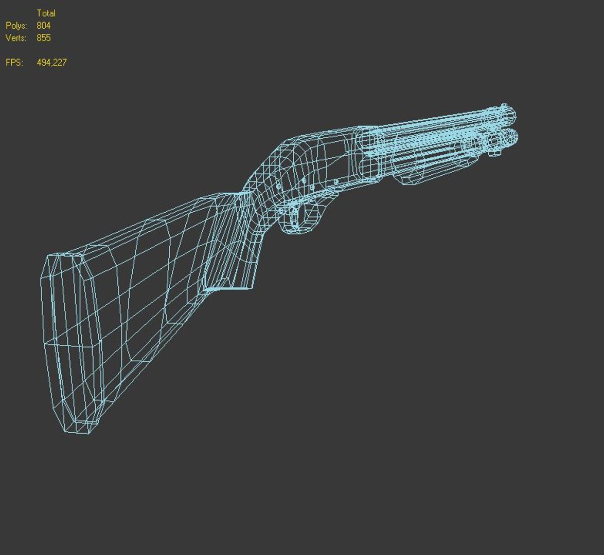 3D real-time shotgun rifle hunting - TurboSquid 1293839
