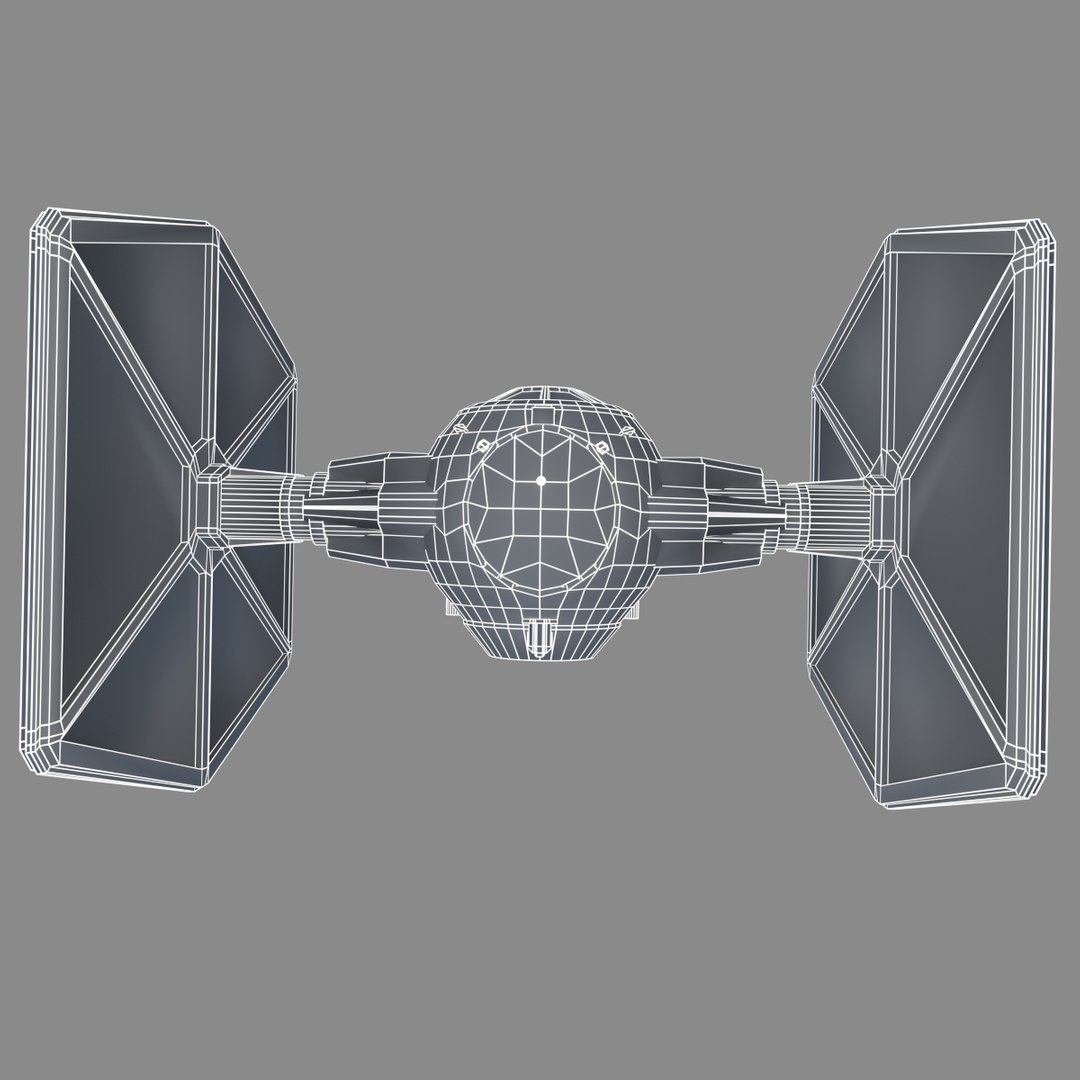 Star Wars Fighter 3d Model