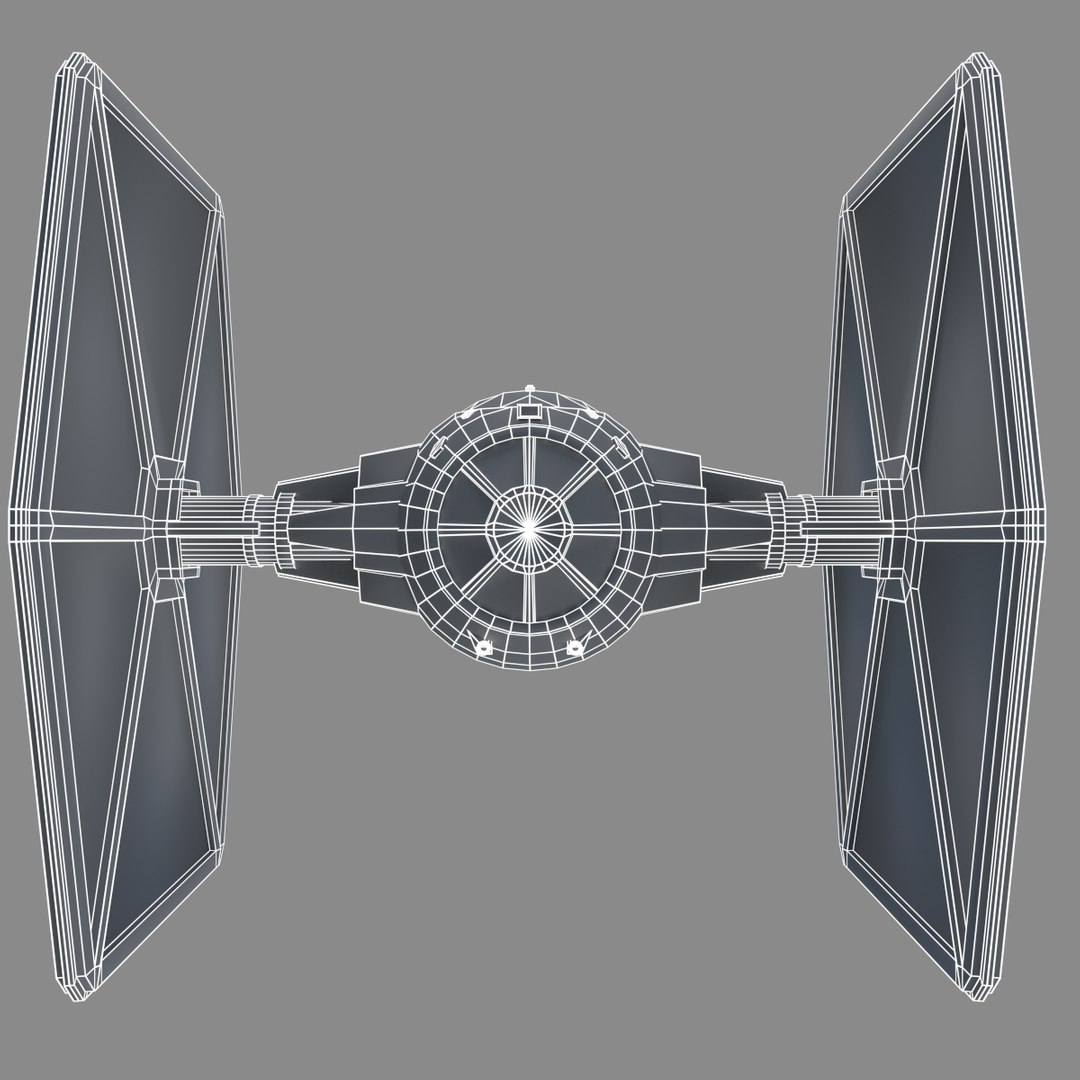 Star Wars Fighter 3d Model