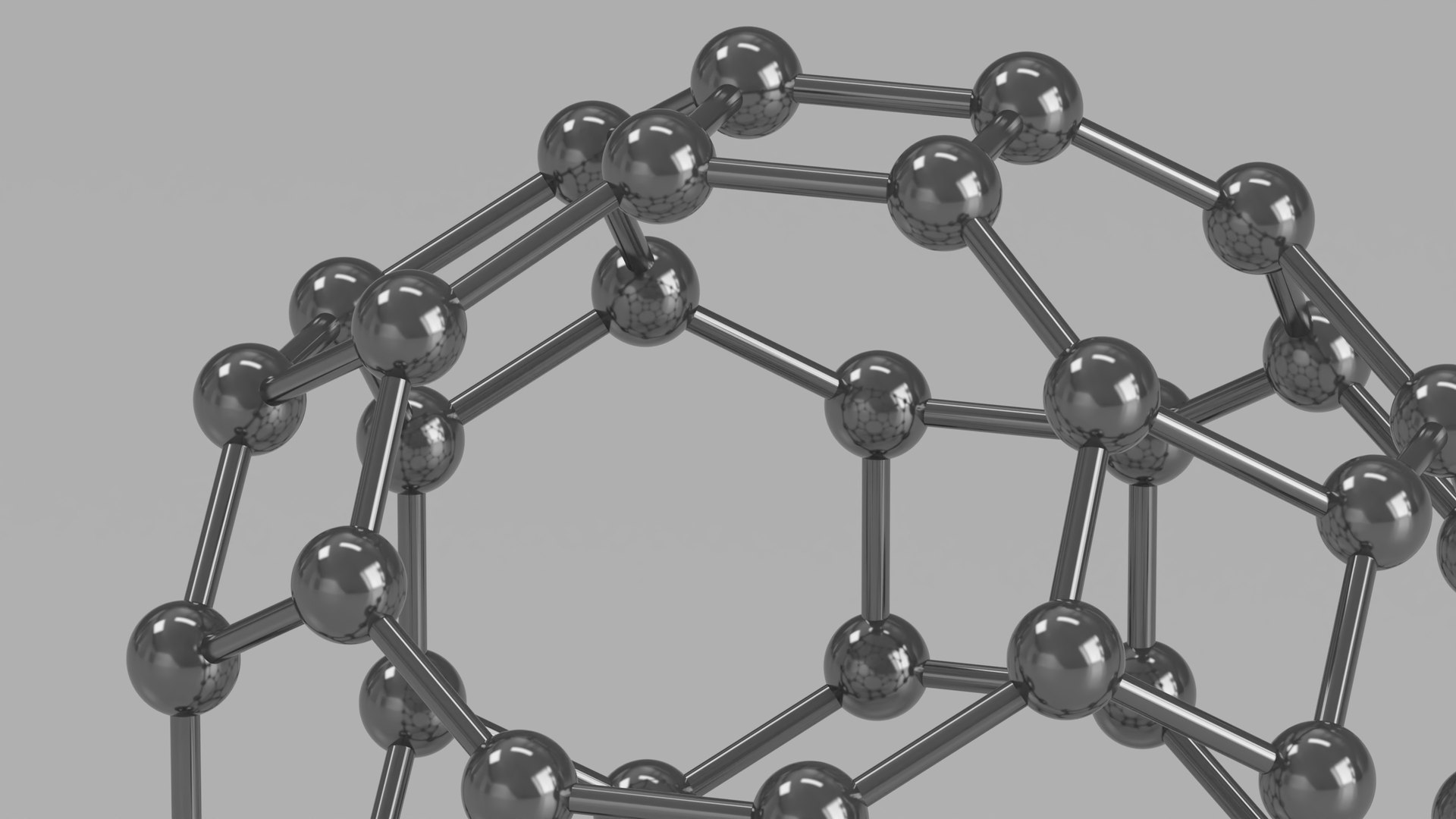 Buckminsterfullerene Structure 3D - TurboSquid 2244446