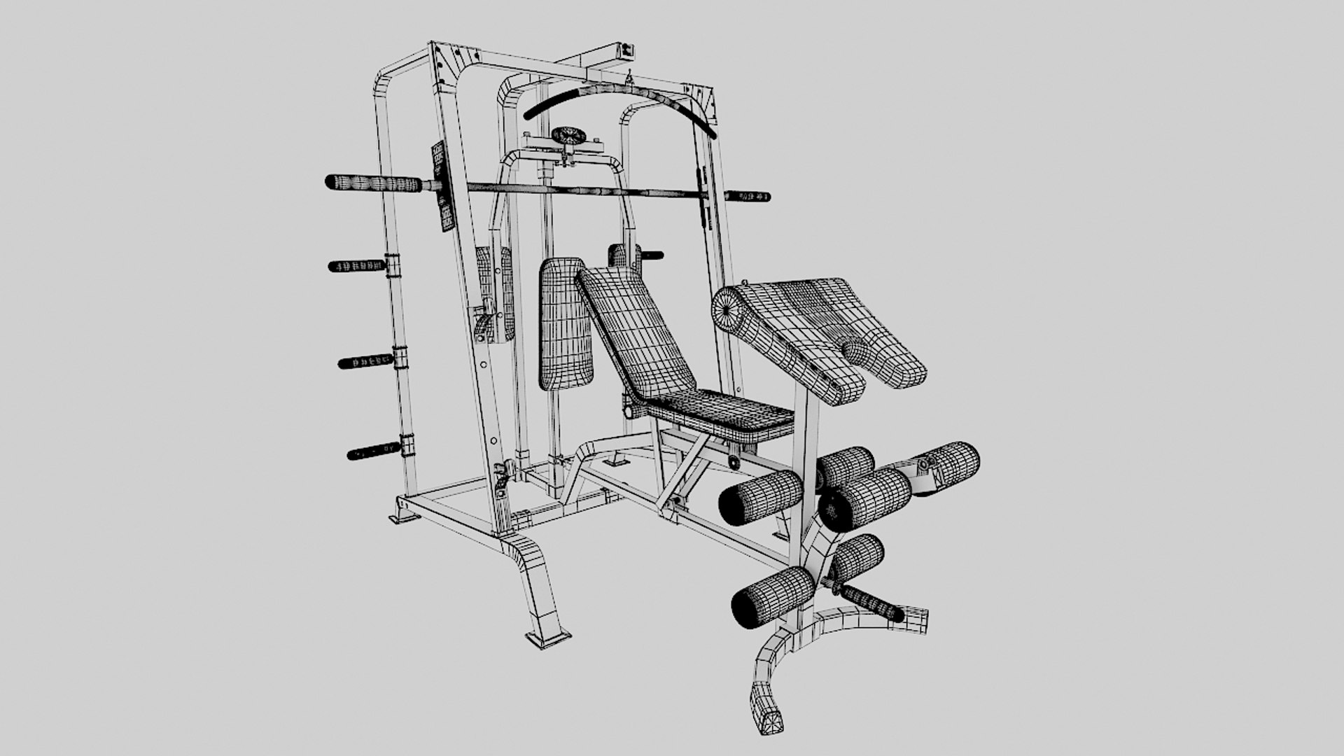 Gym 3D Model - TurboSquid 1571188