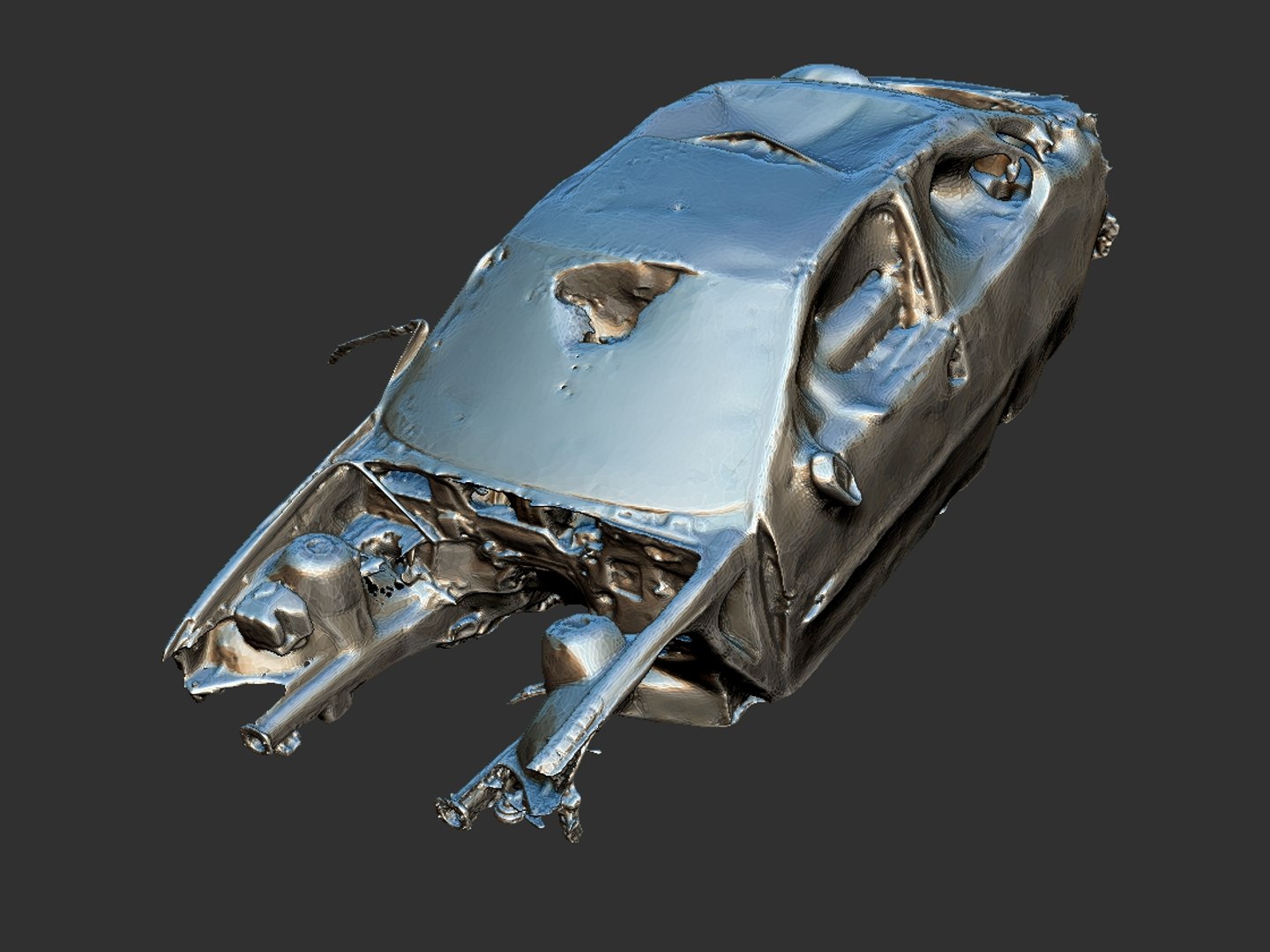 3D Car Wreck 16k Model - TurboSquid 1391165