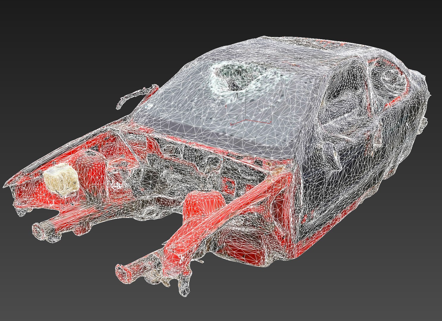 3D Car Wreck 16k Model - TurboSquid 1391165