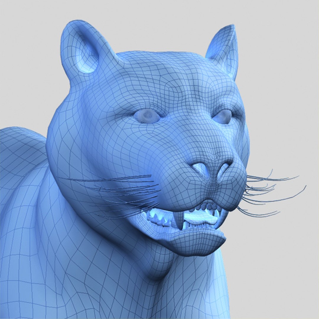 3d Model Tiger