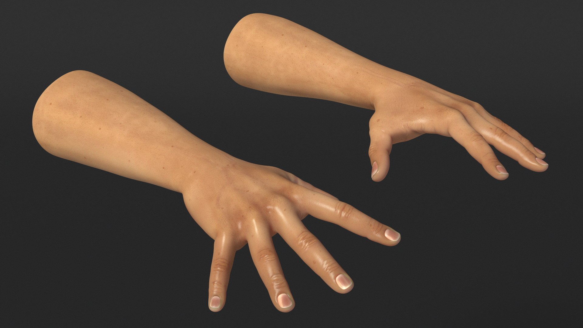 3D Realistic Human Hands Model - TurboSquid 2325122