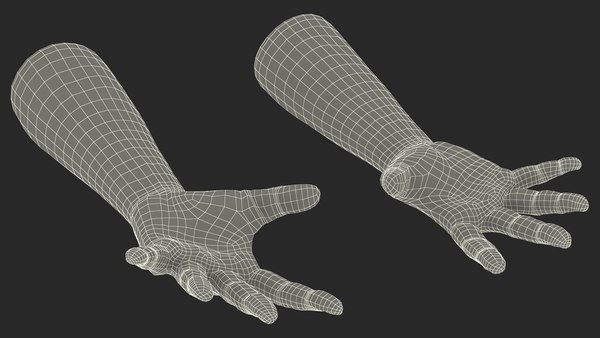 modelo 3d Manos humanas realistas - TurboSquid 2325122