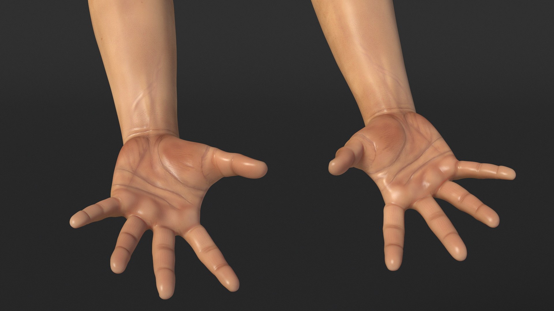 3D Realistic Human Hands Model - TurboSquid 2325122
