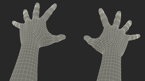 modelo 3d Manos humanas realistas - TurboSquid 2325122