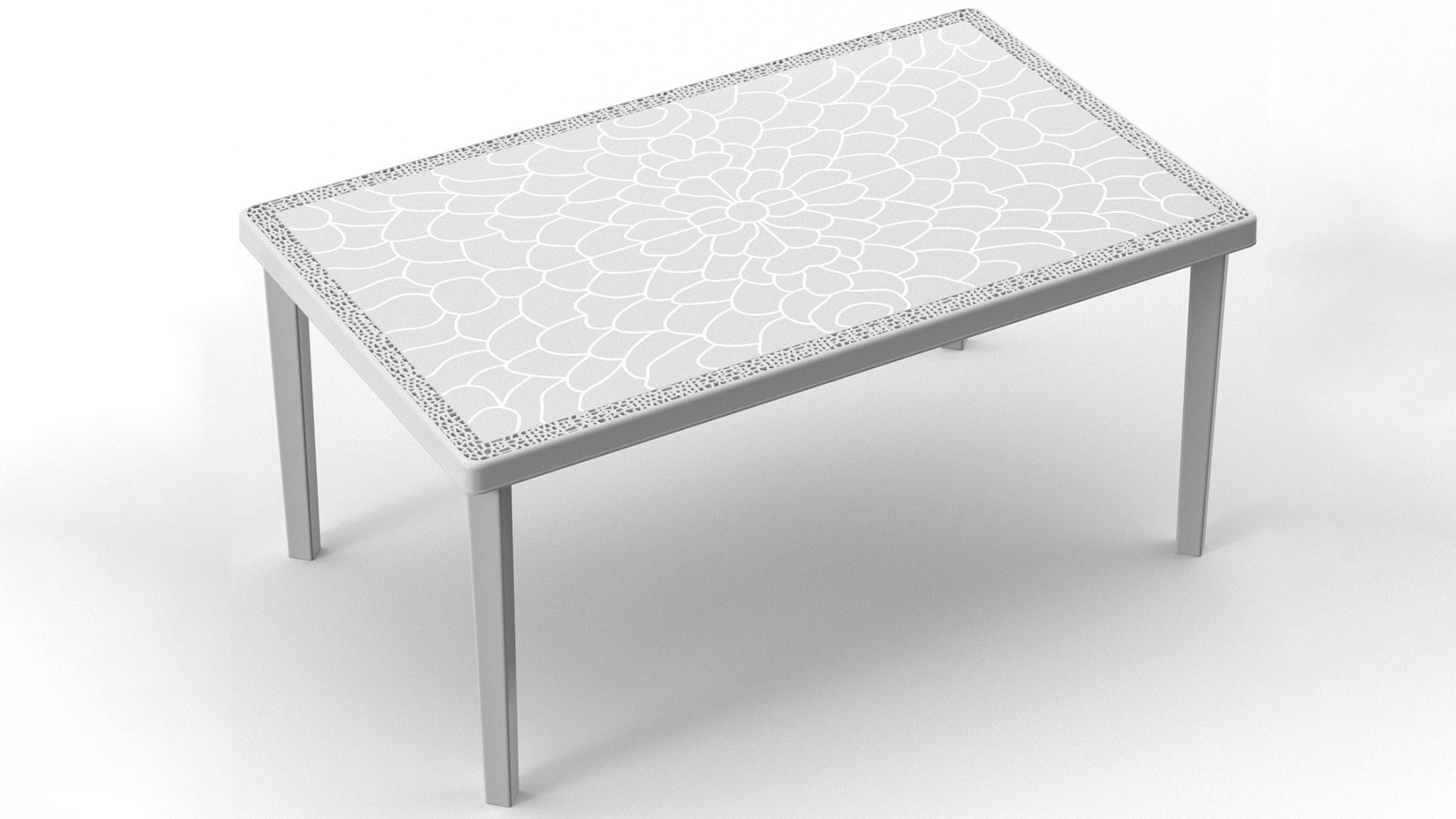 3D Table Gruvyer By Grand Soleil Model - TurboSquid 2041038
