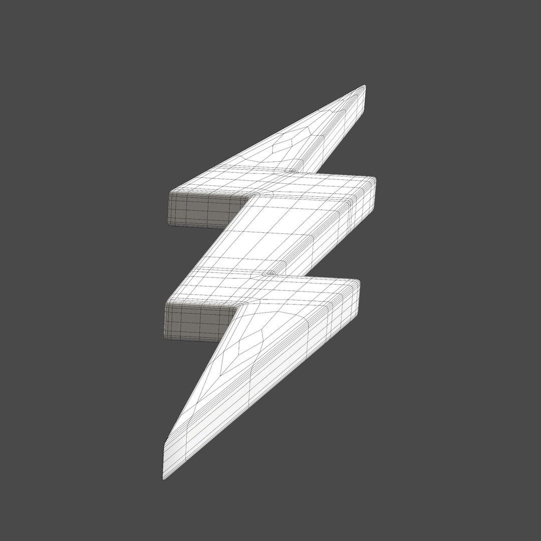 3D Bolt Icon - TurboSquid 1884723
