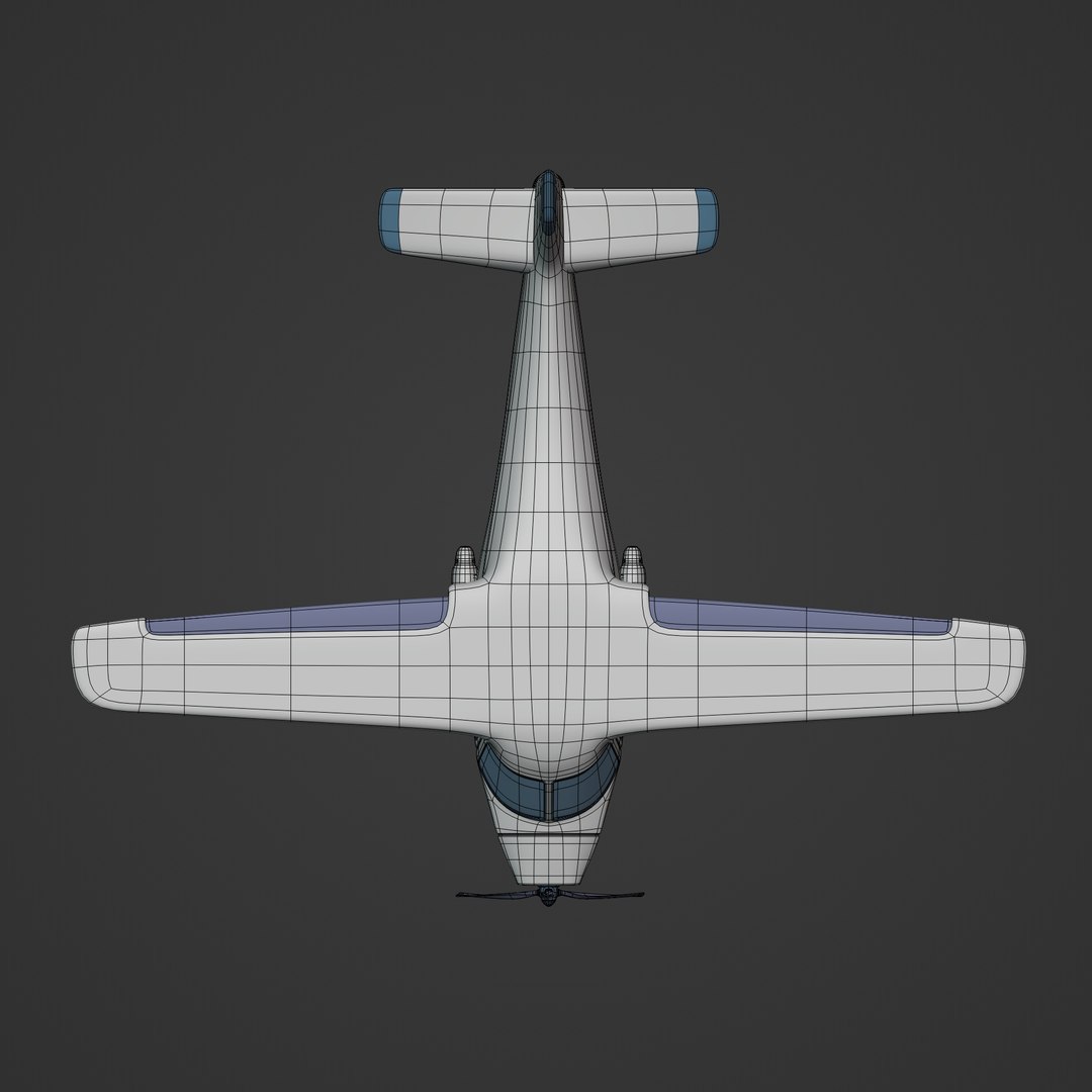 3D Model Light Airplane - TurboSquid 2046595