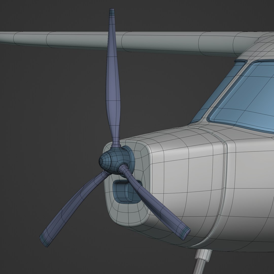3D Model Light Airplane - TurboSquid 2046595