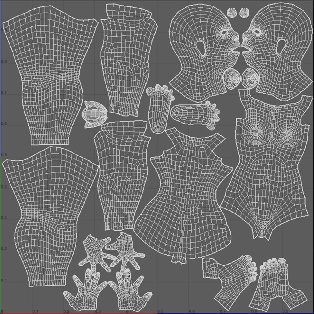 Free Game And Animation Ready Base Mesh Model - TurboSquid 2285770