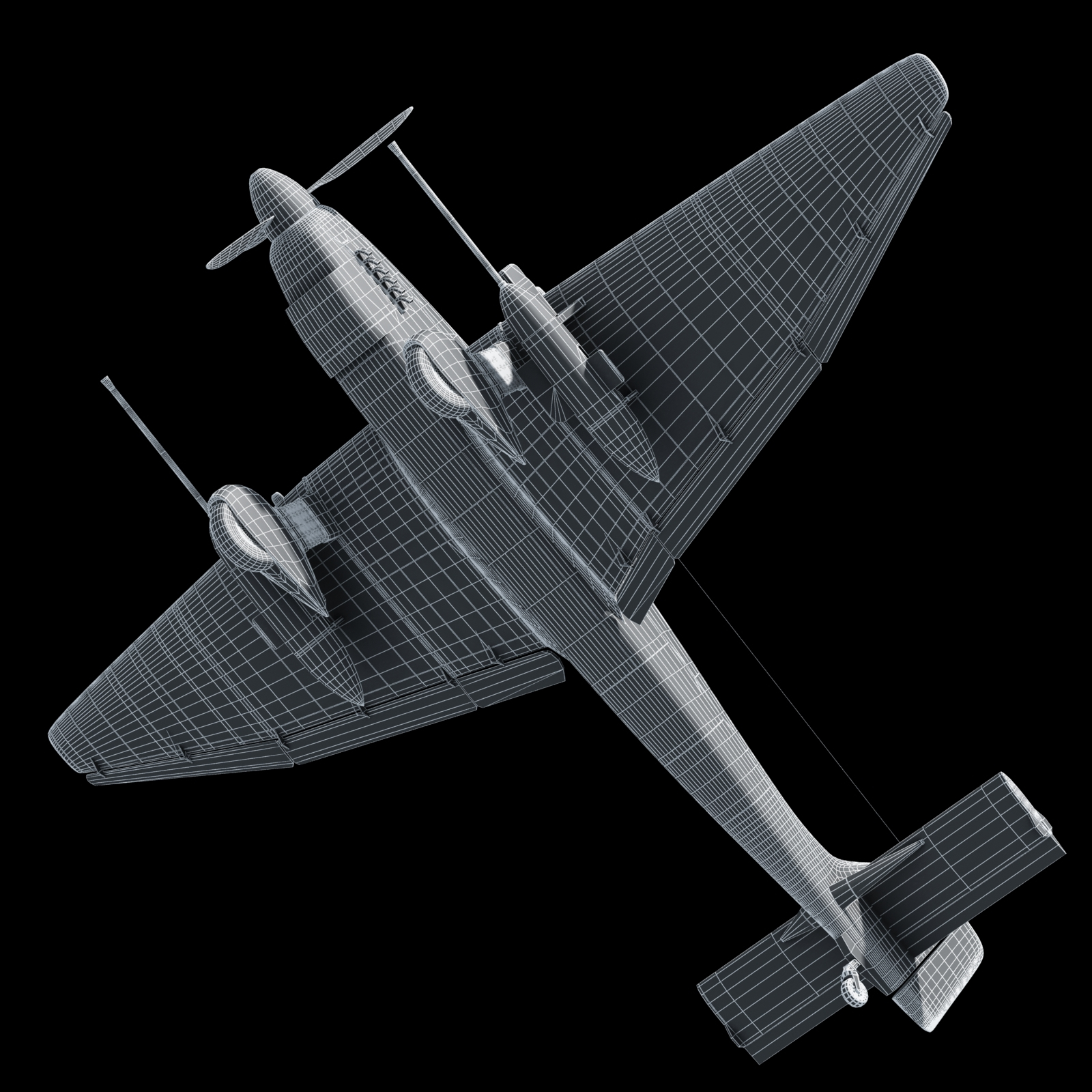 junkers ju stuka 3d model