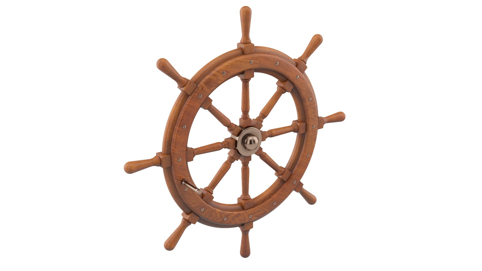 3D Model Ship Wheel - TurboSquid 1792979