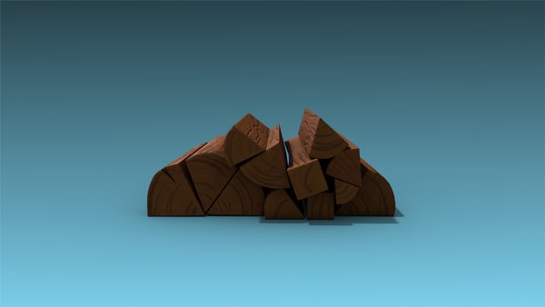 Low-poly wood 3D model - TurboSquid 1631429