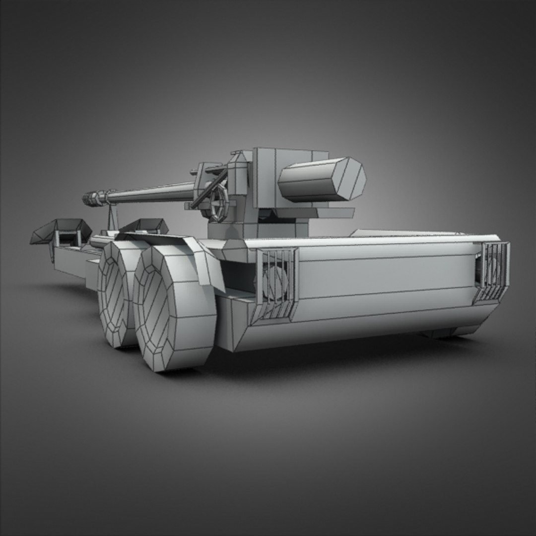 3ds Max Norinco Pll01 Artillery