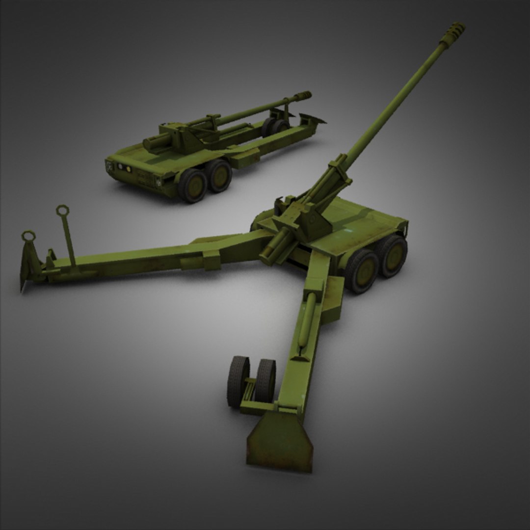 3ds Max Norinco Pll01 Artillery