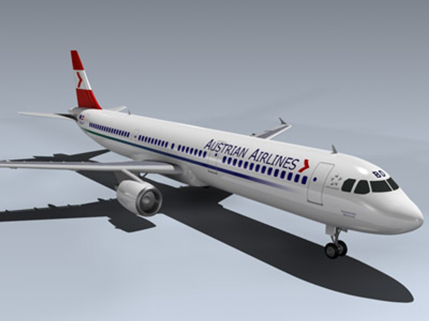 Airbus A321-211 Jet Airlines 3d Model