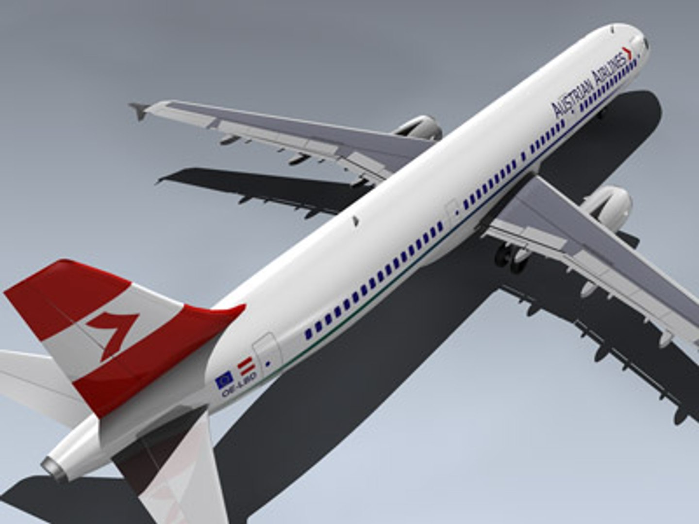 Airbus A321-211 Jet Airlines 3d Model