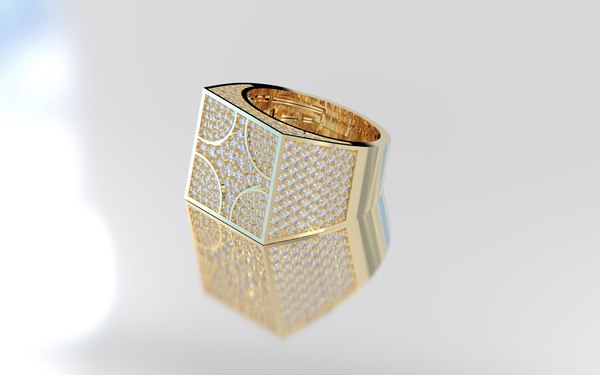 Signet Ring 3D Models for Download | TurboSquid