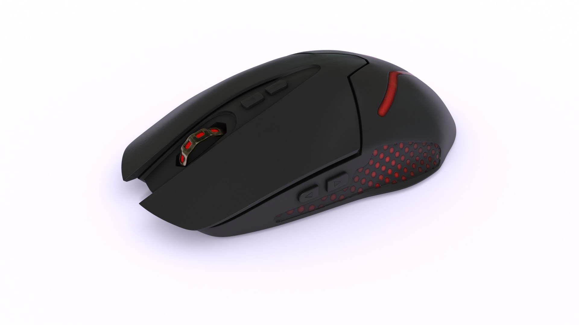 Wireless Gaming Mouse 3D Model - TurboSquid 1251730