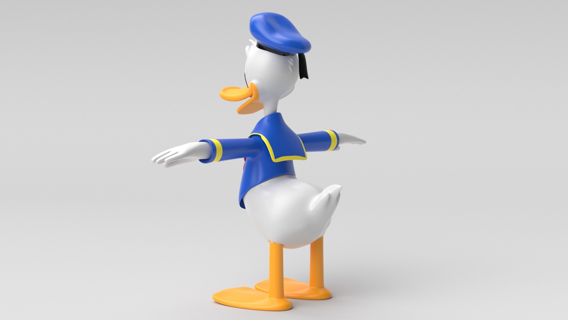 Donald Duck 3D Model - TurboSquid 1600184