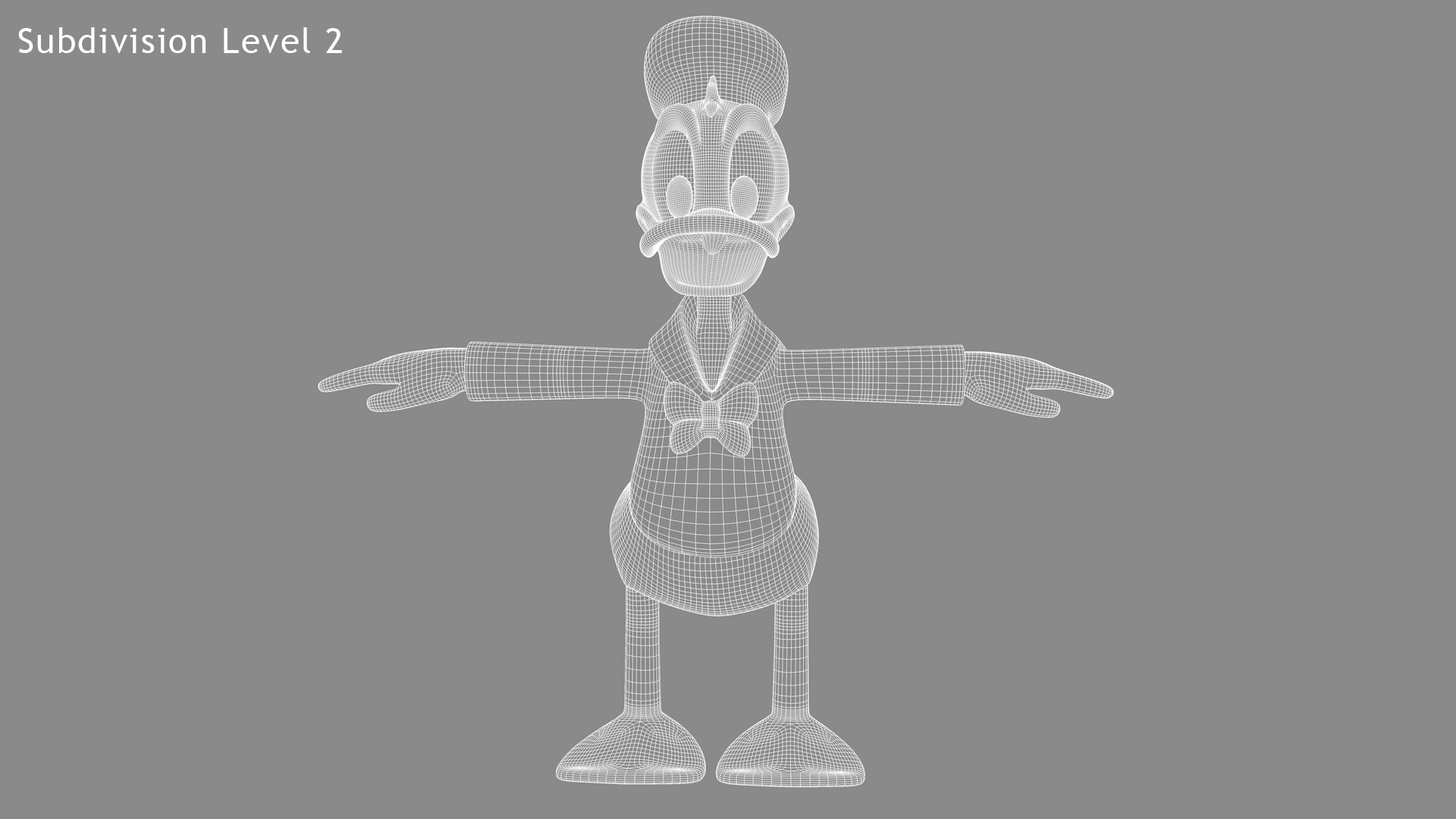 Donald Duck 3D Model - TurboSquid 1600184