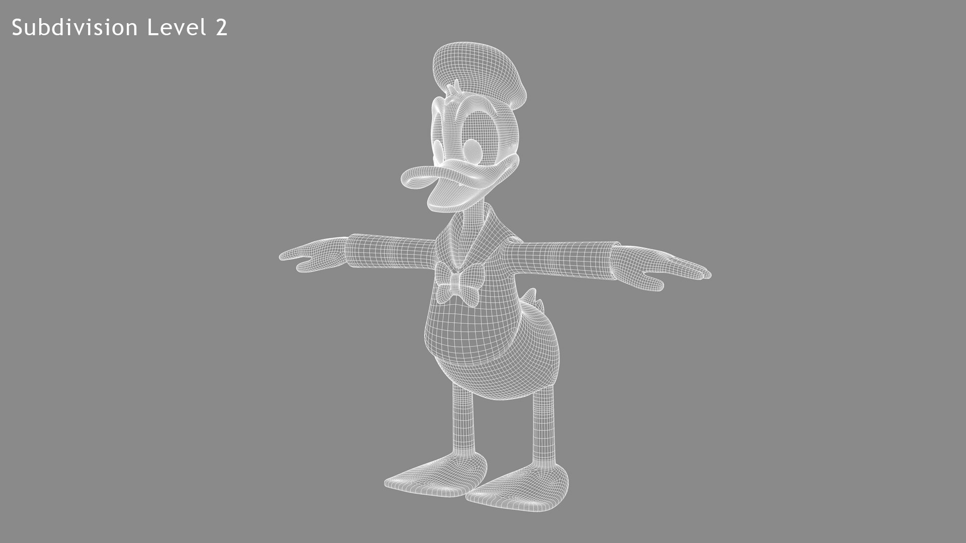 Donald Duck 3D Model - TurboSquid 1600184