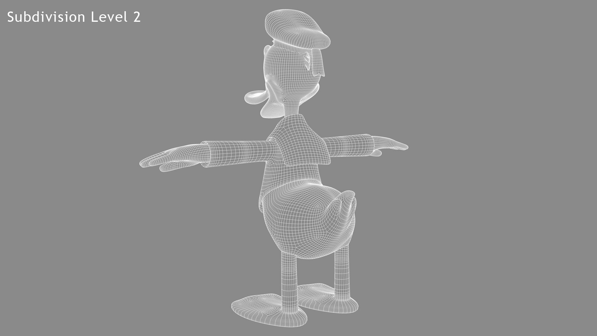 Donald Duck 3D Model - TurboSquid 1600184