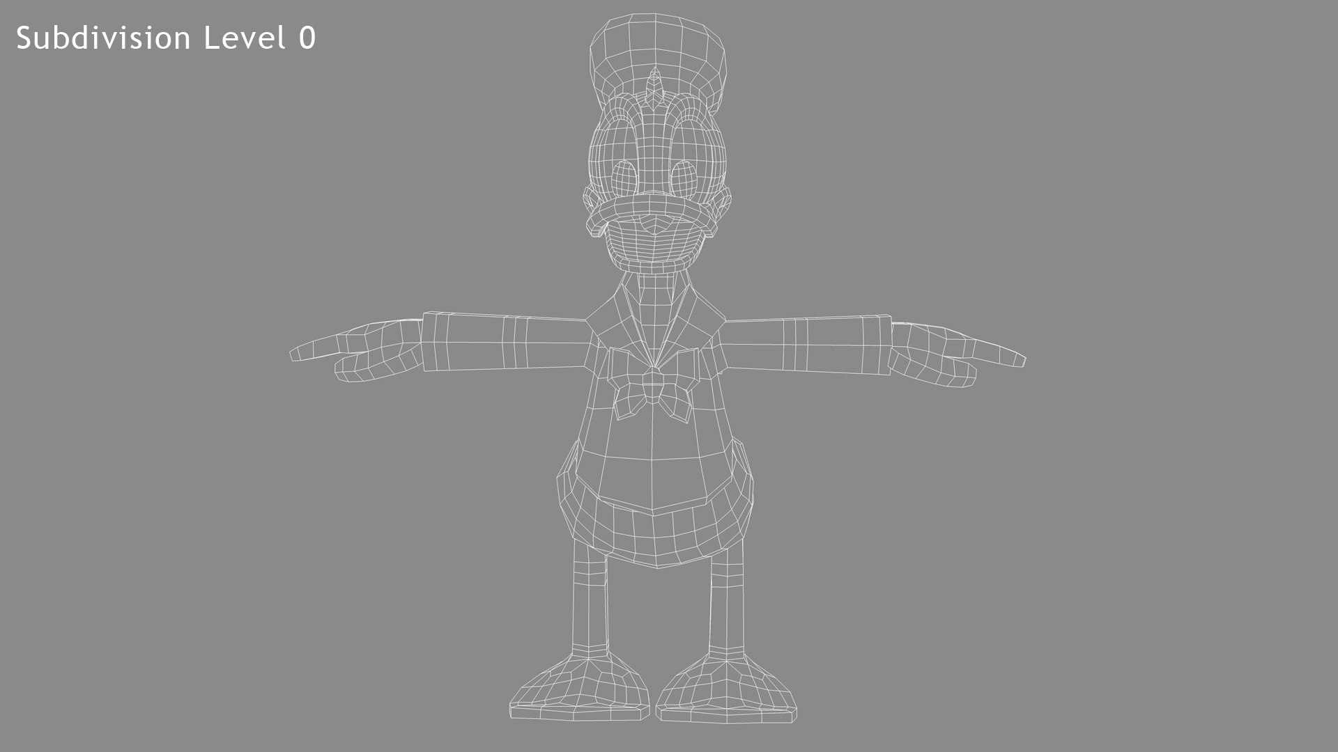 Donald Duck 3D Model - TurboSquid 1600184