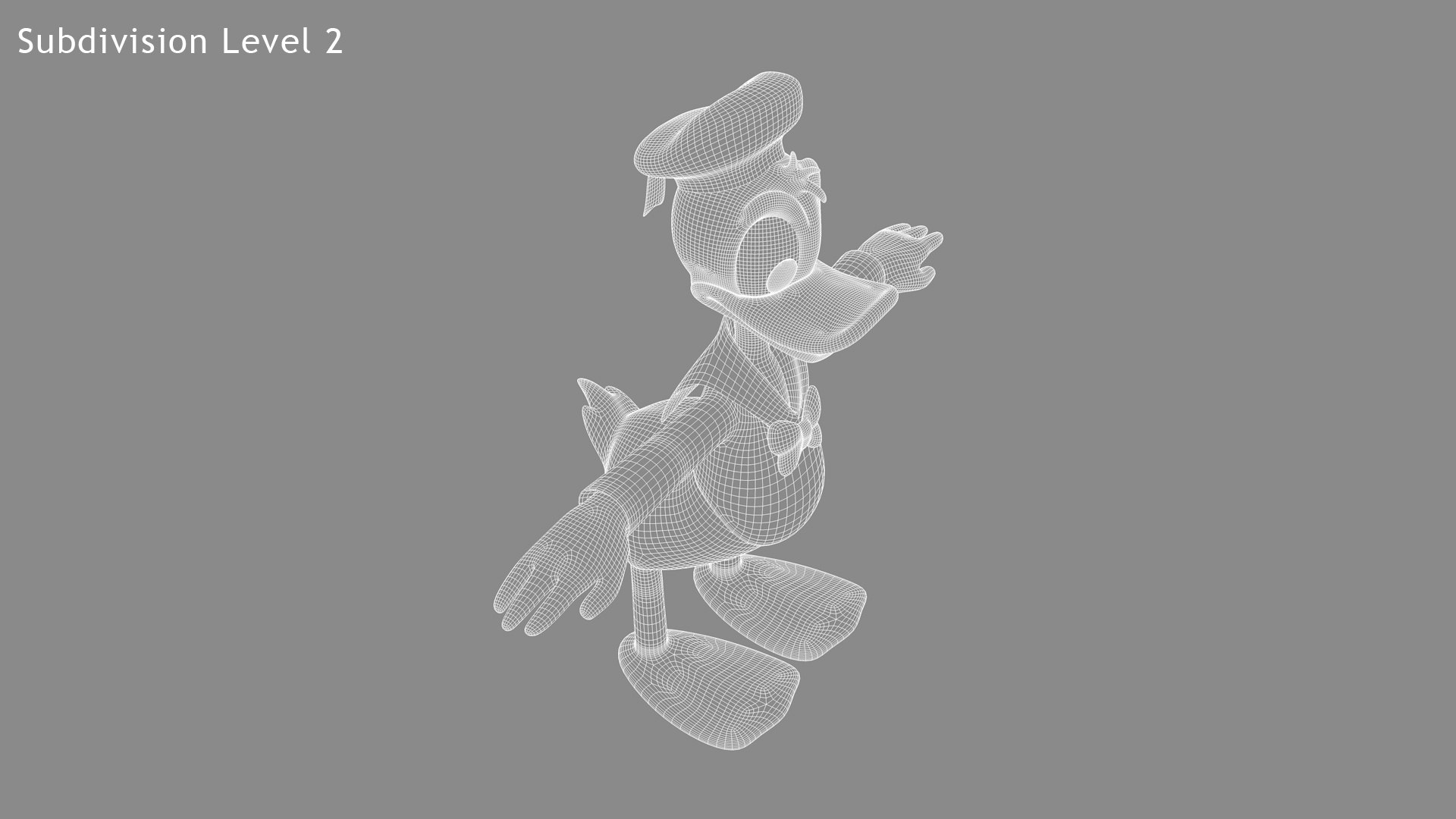 Donald Duck 3D Model - TurboSquid 1600184