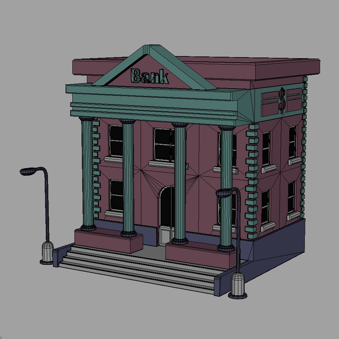 3D Model Bank 02 - TurboSquid 1653887