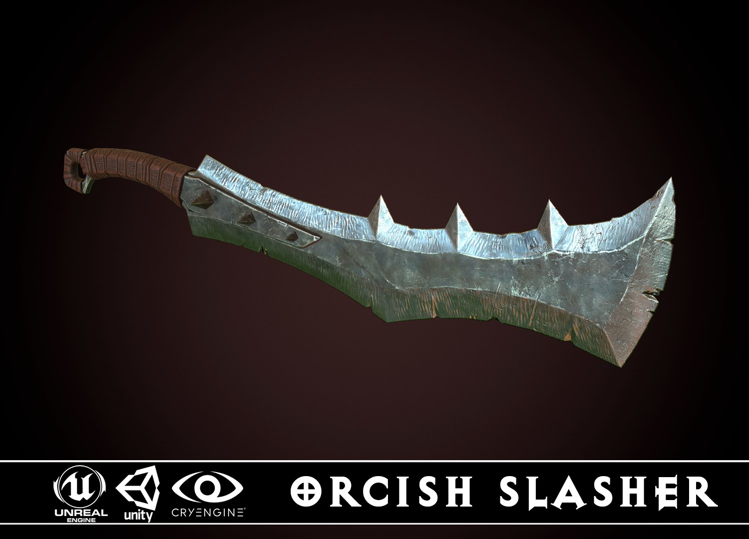 Orcish Slasher 2 3D Model - TurboSquid 1321888
