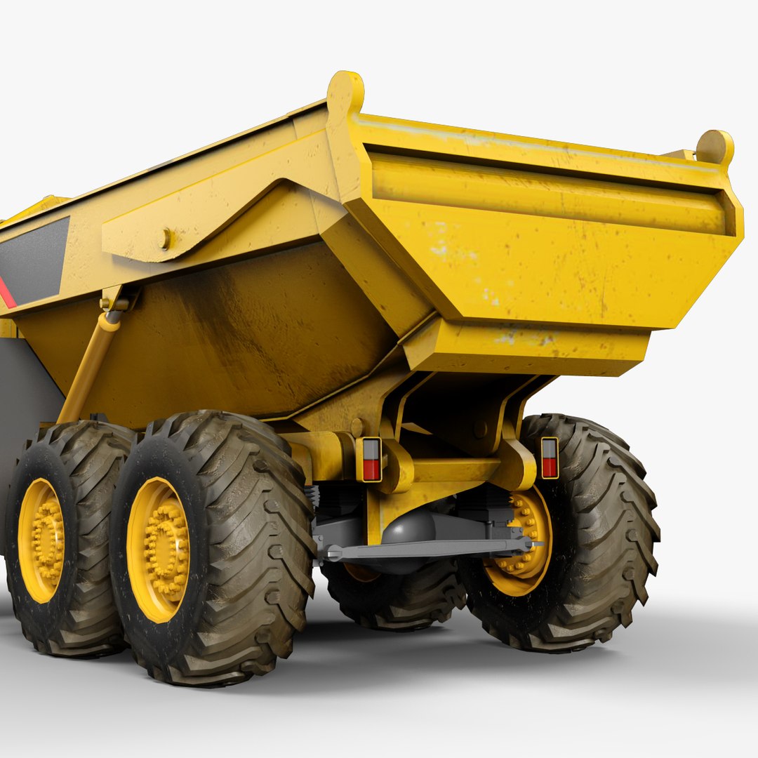 3d Model Articulated Truck