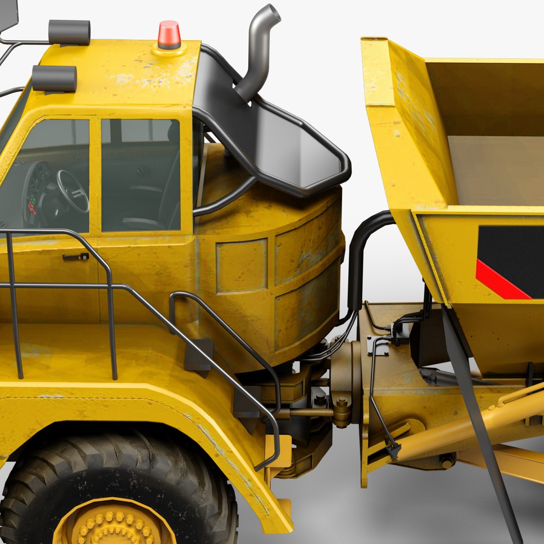3d Model Articulated Truck