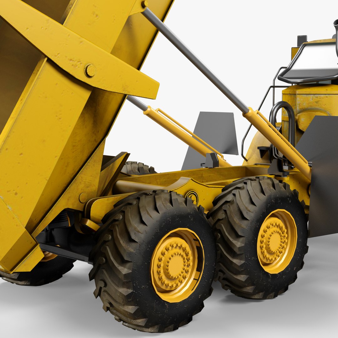 3d Model Articulated Truck