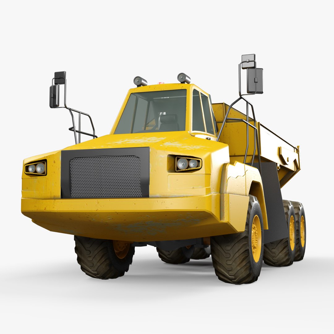 3d Model Articulated Truck