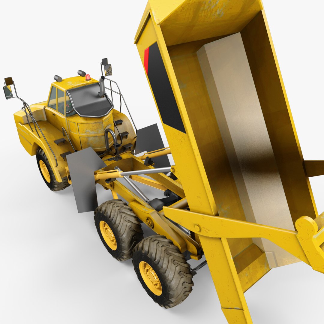 3d Model Articulated Truck