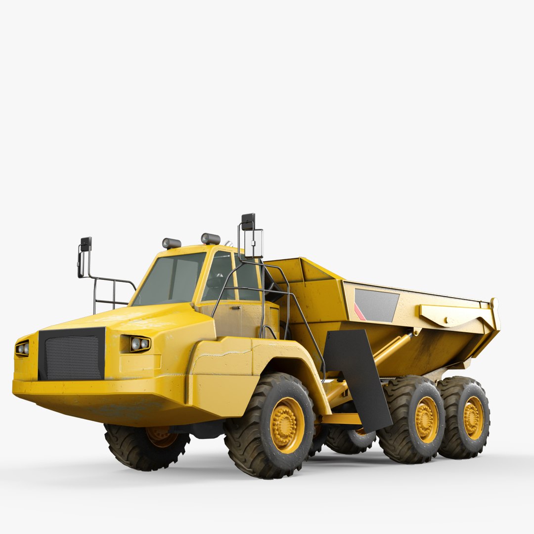 3d Model Articulated Truck