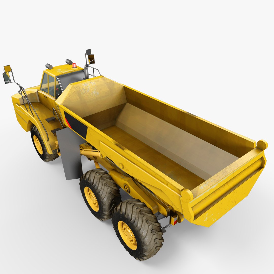 3d Model Articulated Truck