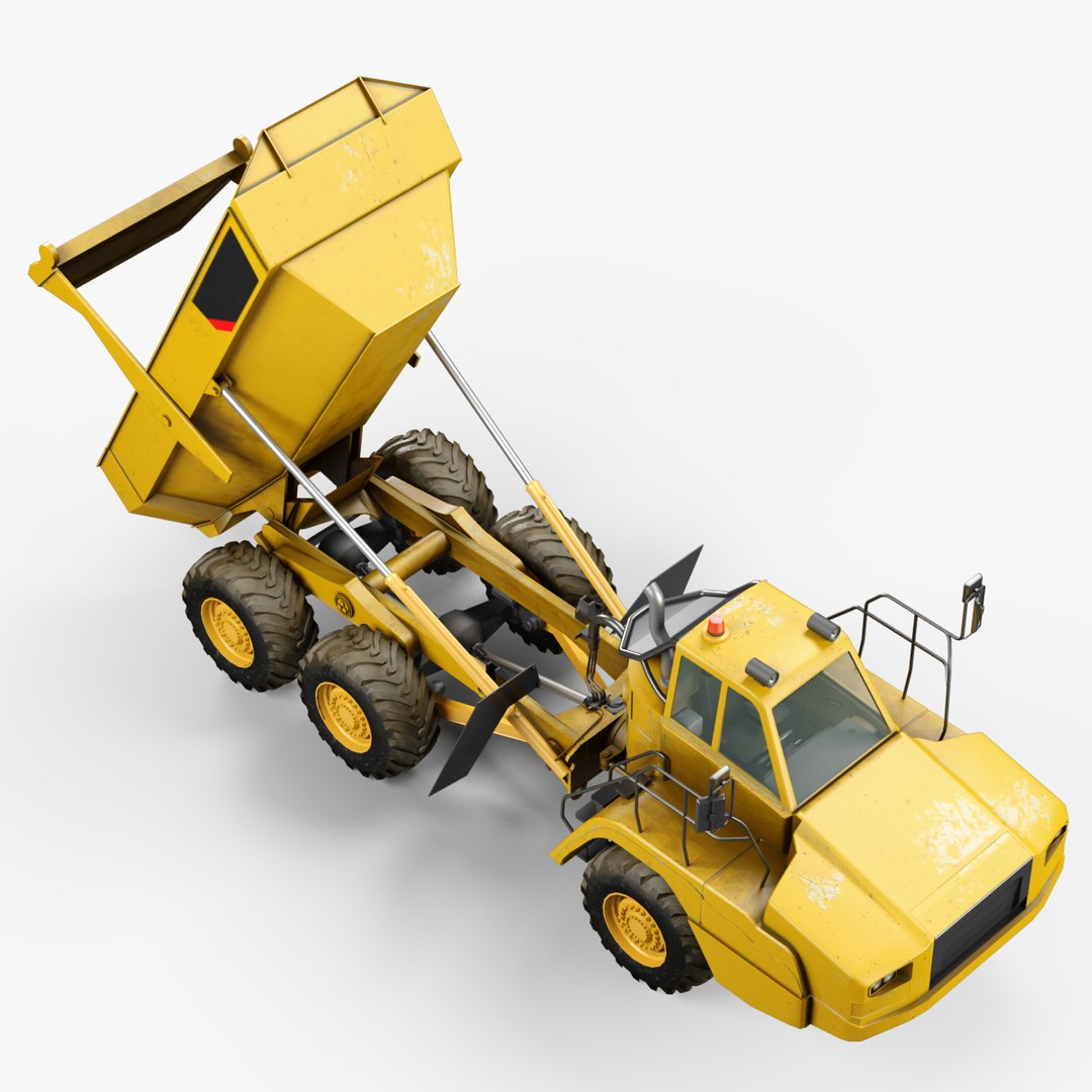 3d Model Articulated Truck