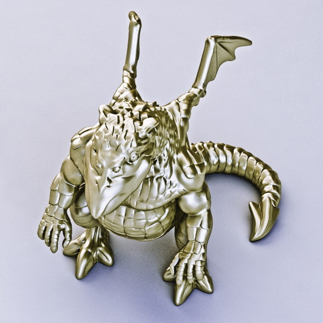 Dragon Printable 3d Obj