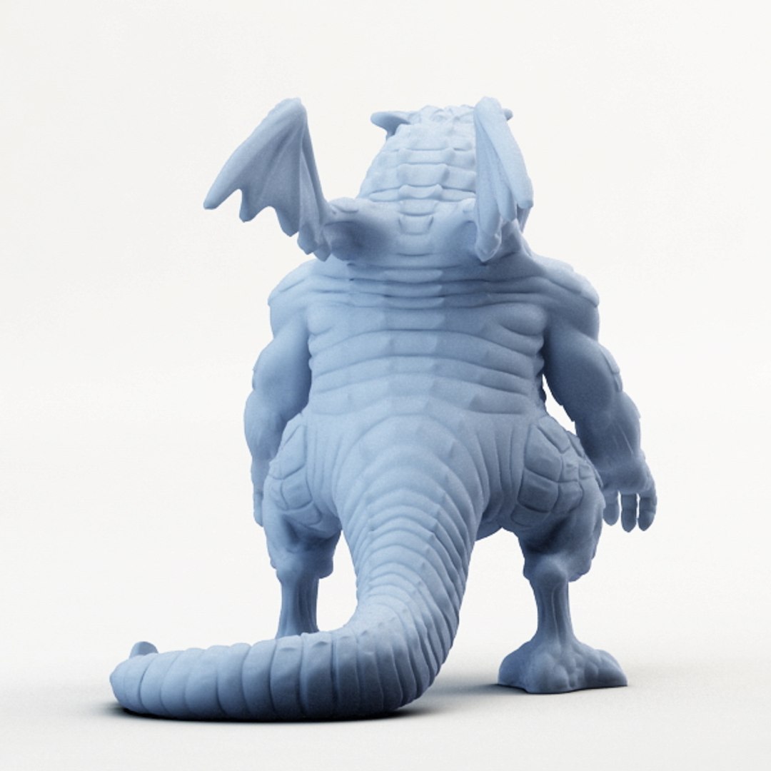 Dragon Printable 3d Obj